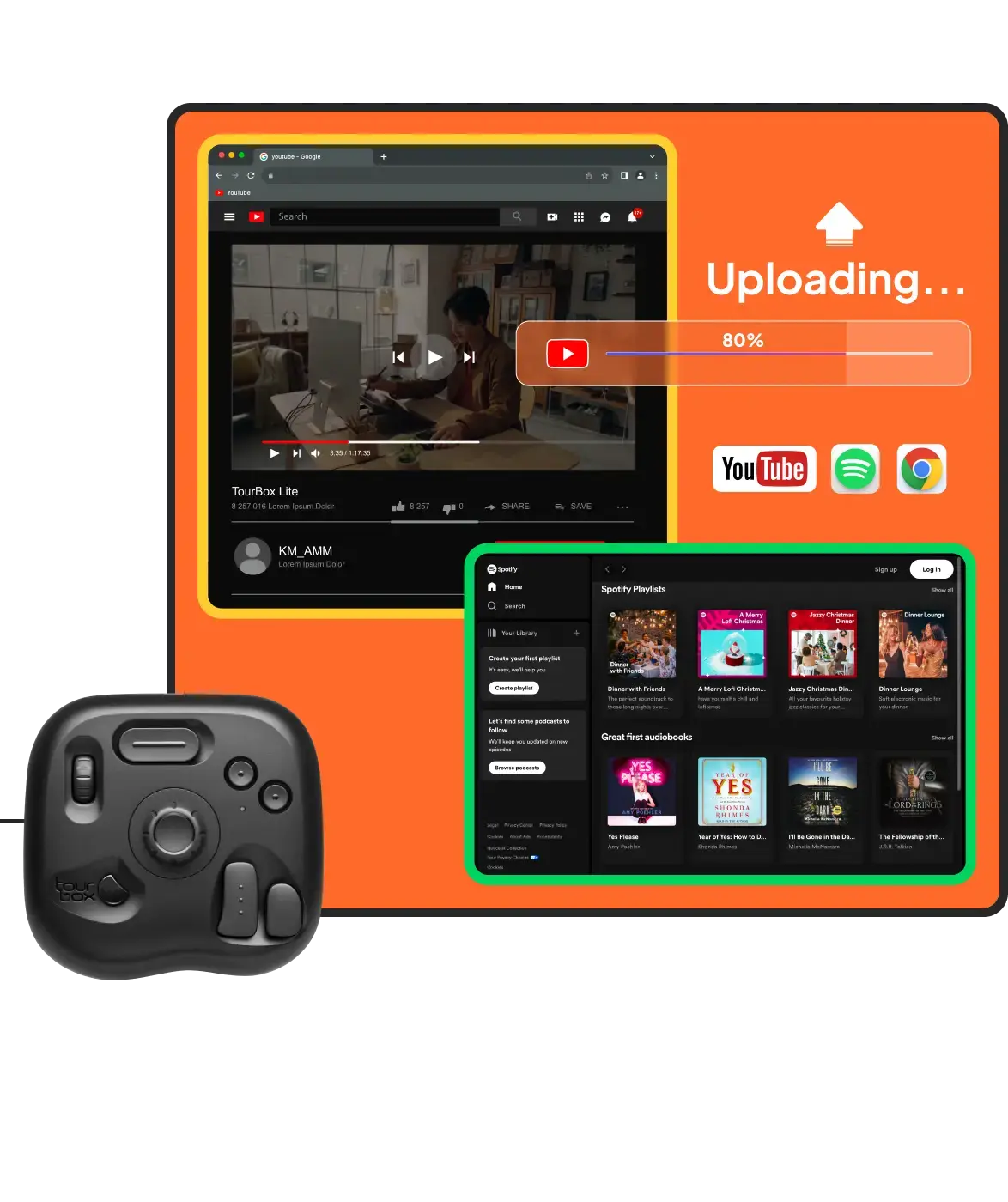 TourBox Lite - 触发左手魔力，让一切变简单